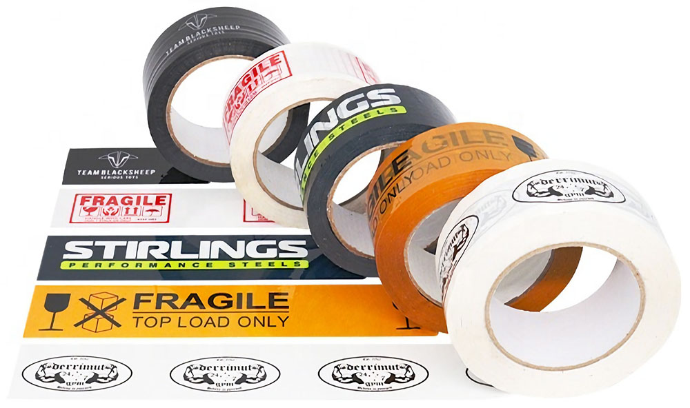 China Manufacturer Factory Custom Tape Logo Printing Logo Printed 